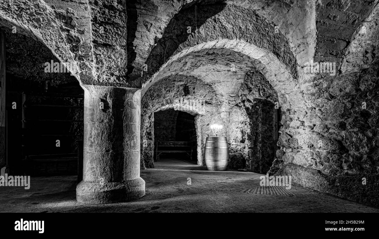 Ancient Dungeon Cellar Basement High Resolution Stock Photography and ...