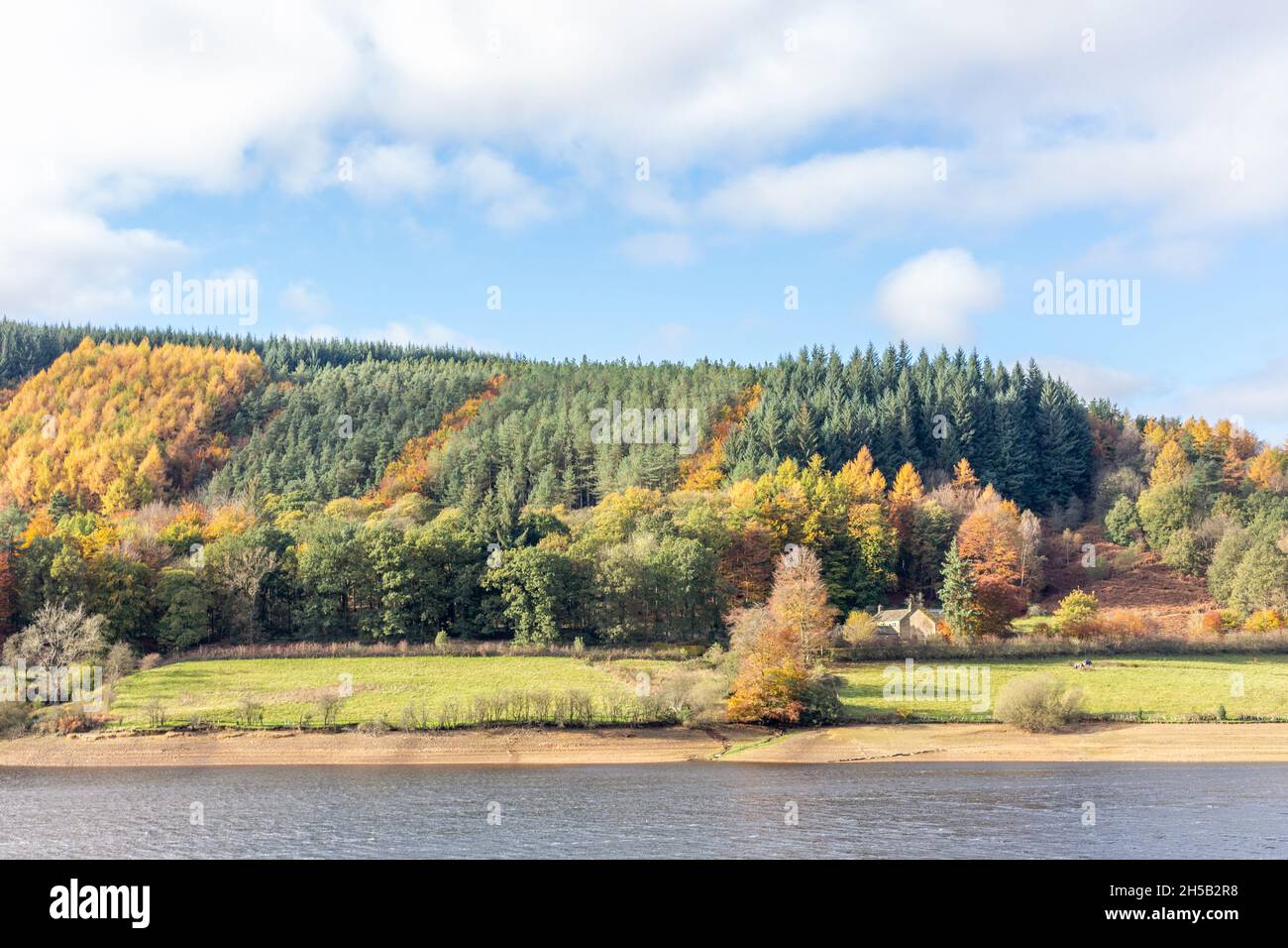 View of Derwent Reservoir, Peak District, UK Stock Photo - Alamy