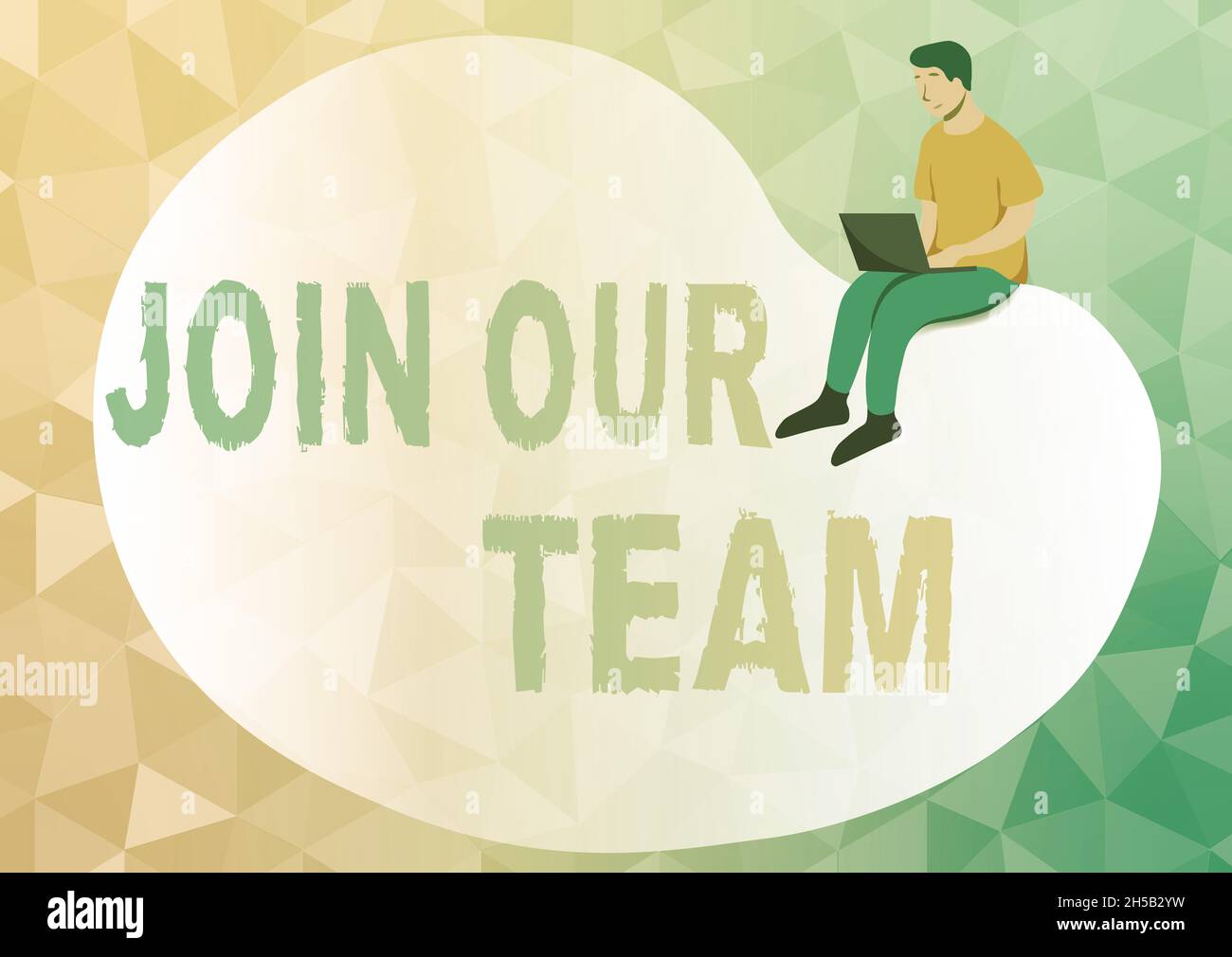 Text sign showing Join Our Team. Business concept inviting someone into ...