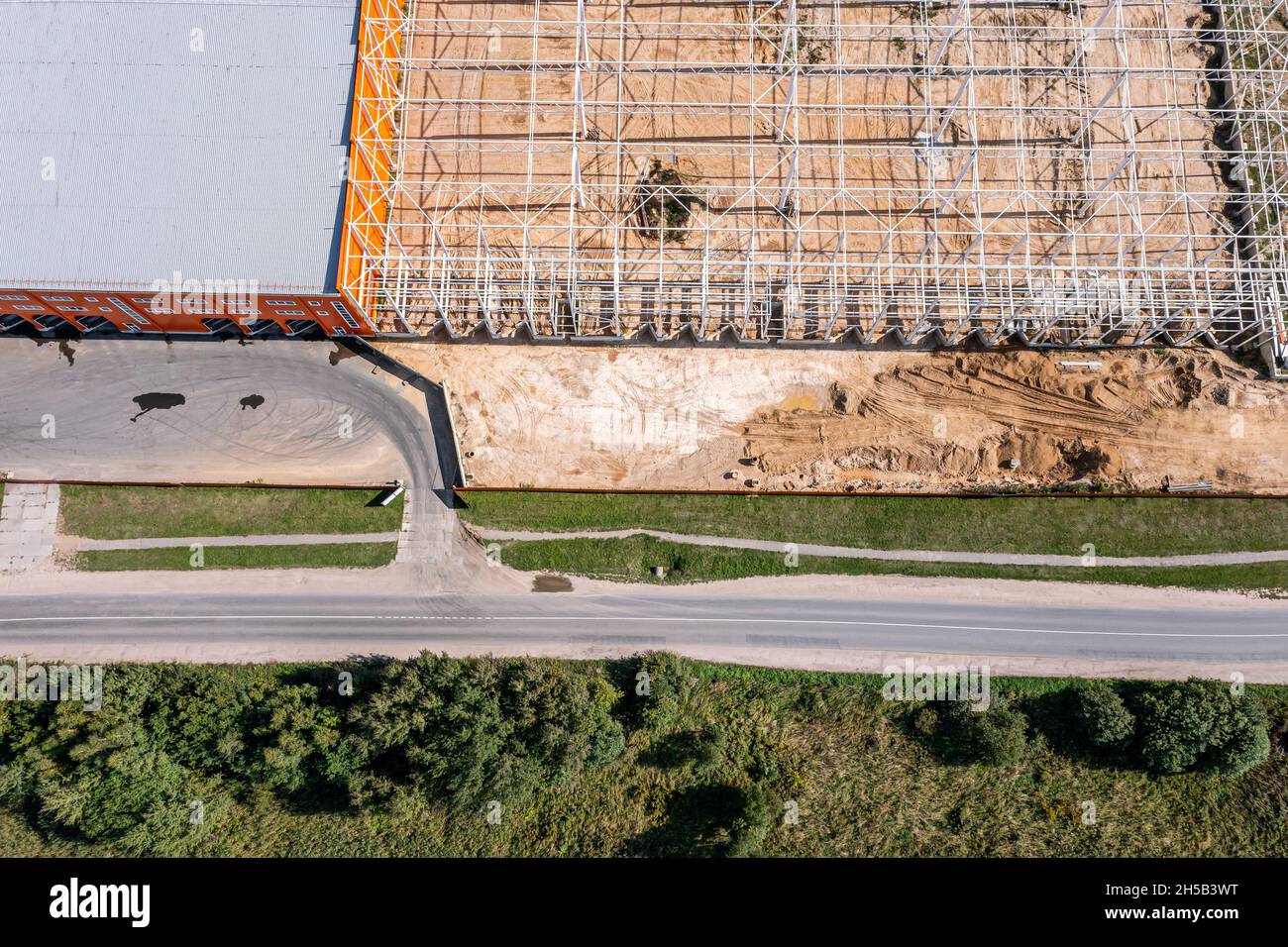 Logistic aerial hi-res stock photography and images - Alamy