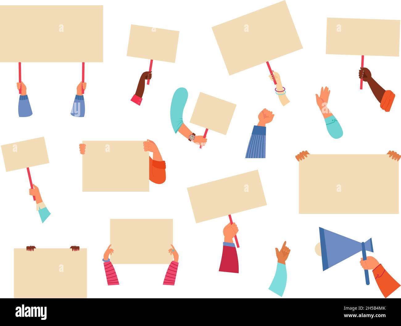 Peaceful Protest Clipart