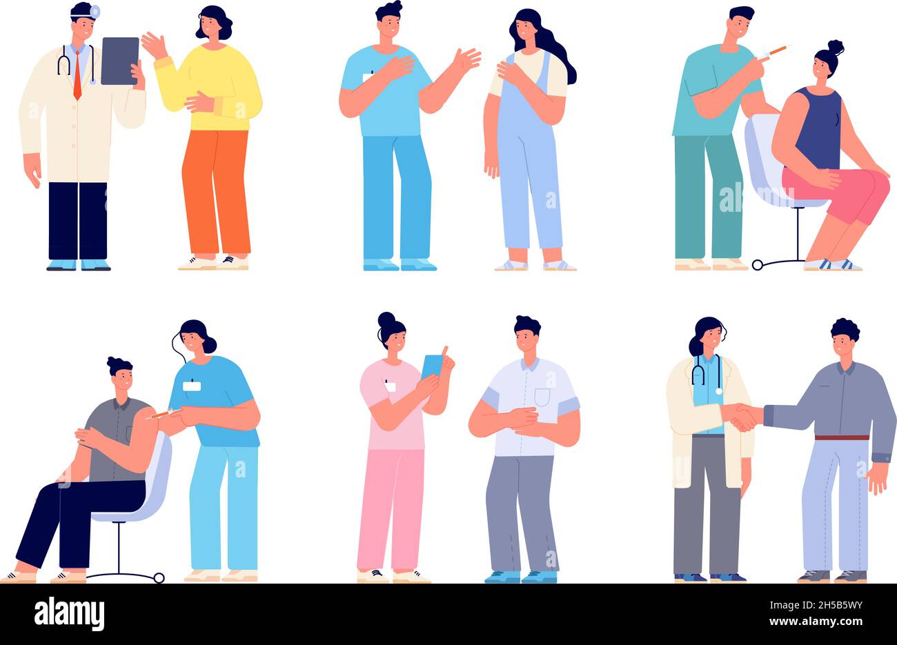 Doctor team meeting Cut Out Stock Images & Pictures - Alamy