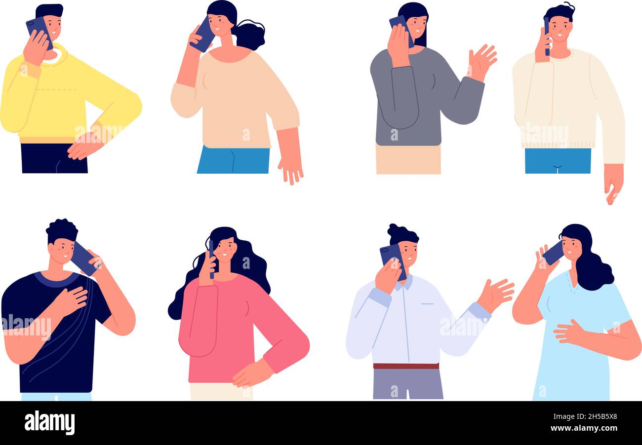 Sad Phone Call Cartoon