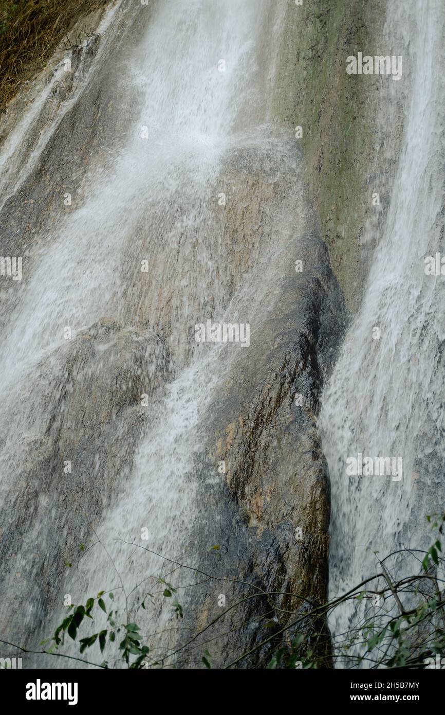 Tad Mok Waterfall, Lampang, Thailand. Nature Landscape Stock Photo - Alamy