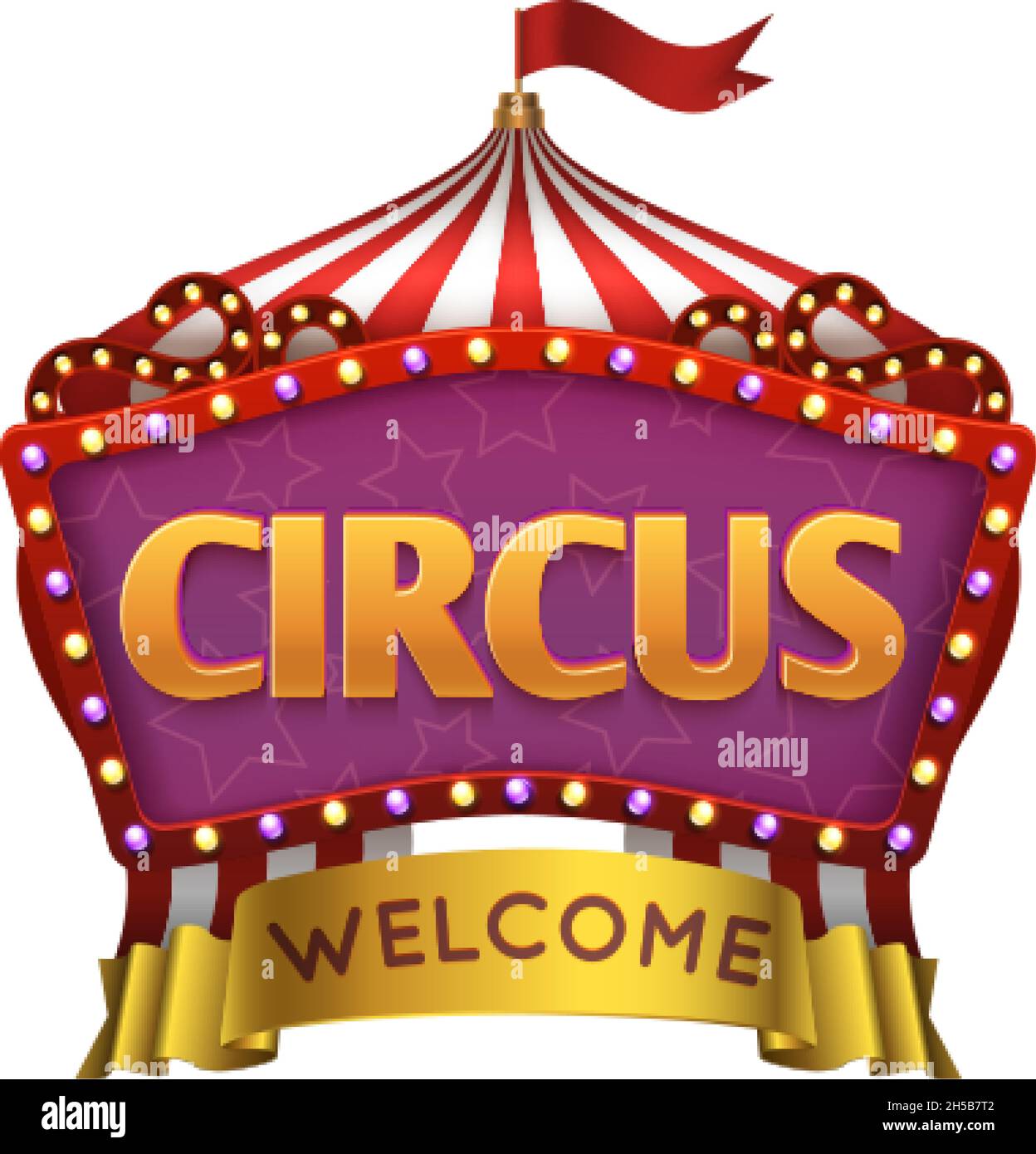 Red and white stripe roof Stock Vector Images - Alamy