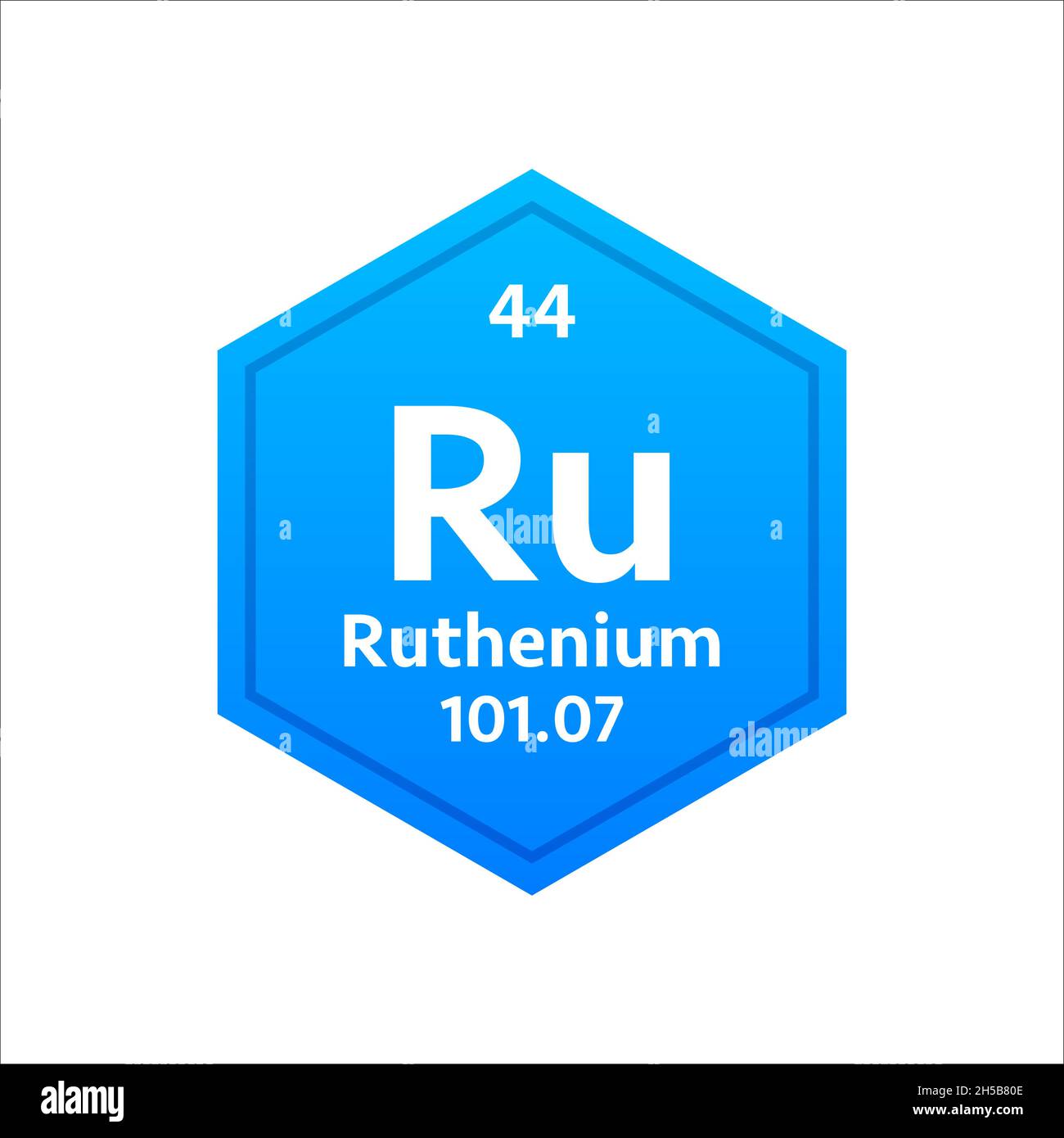 Ruthenium symbol Stock Vector Images - Alamy