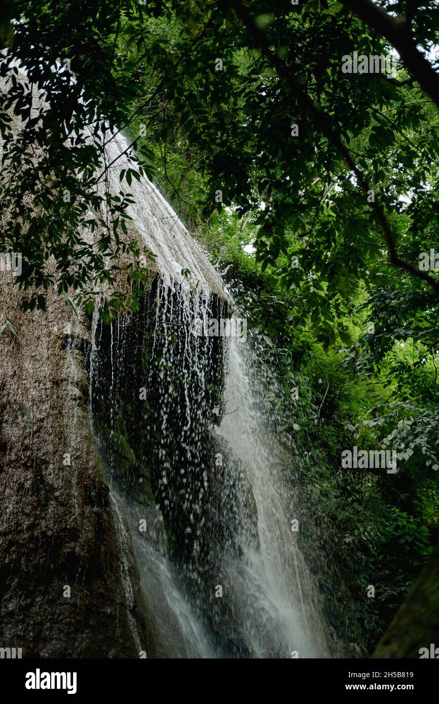 Tad Mok Waterfall, Lampang, Thailand. Nature Landscape Stock Photo - Alamy