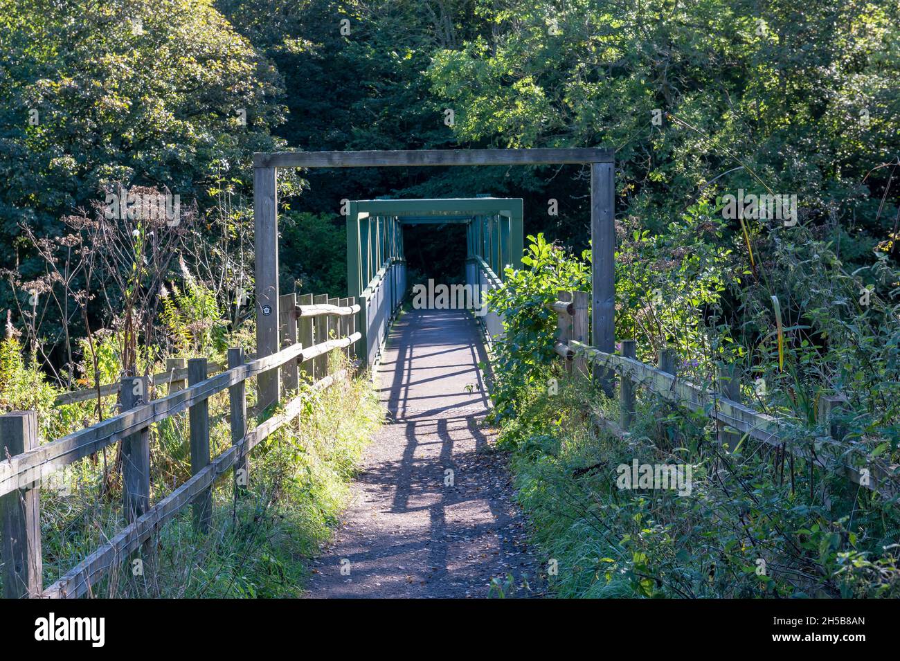 Derwent walk butterfly bridge hi-res stock photography and images - Alamy