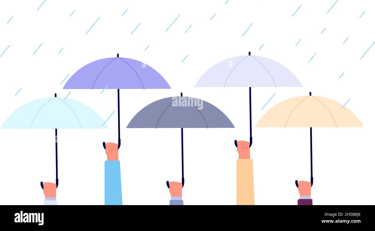 Wet weather metaphor Stock Vector Images - Alamy