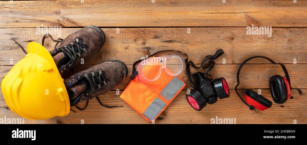Work health and safety, Labor personal protective gear. Industry and ...