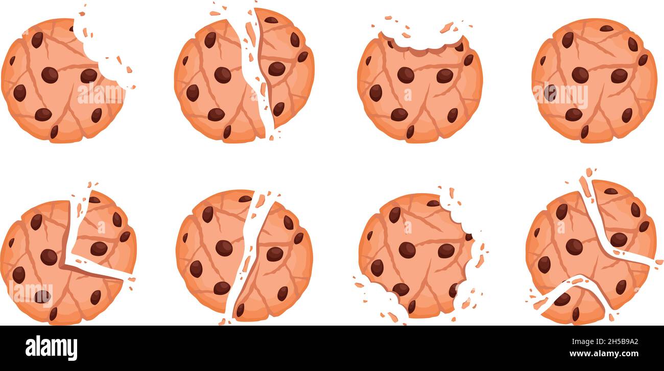 Gourmet crumble Stock Vector Images - Alamy