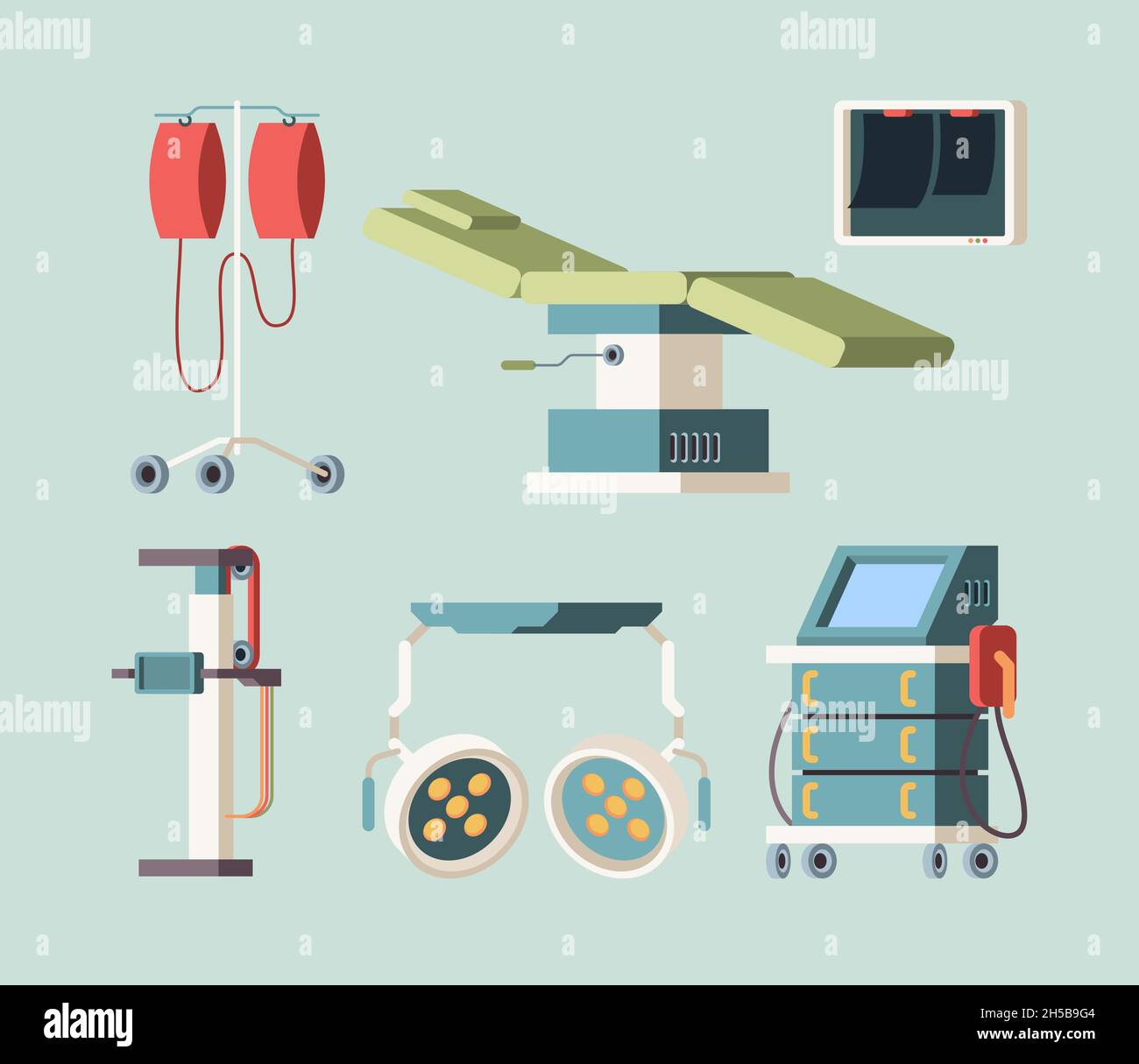 Hospital machines Stock Vector Images - Alamy