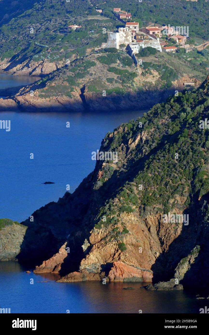 Girolata village hi-res stock photography and images - Alamy