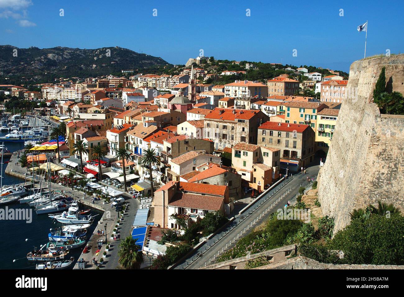 THE LOWER TOWN OF CALVI WHICH IS CONSTANTLY DEVELOPING AND TAKING OVER ...