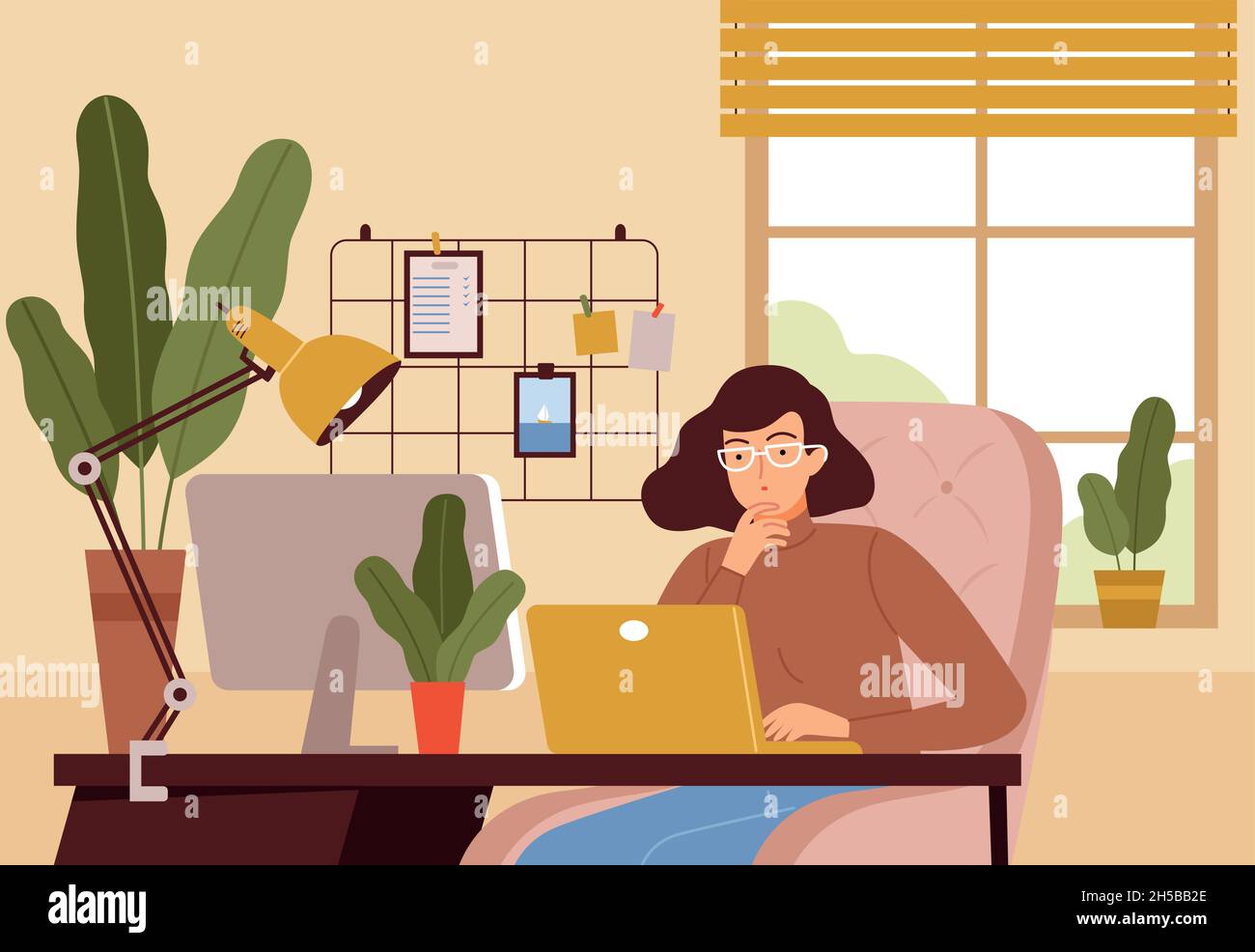 Worker manager designer in Stock Vector Images - Alamy