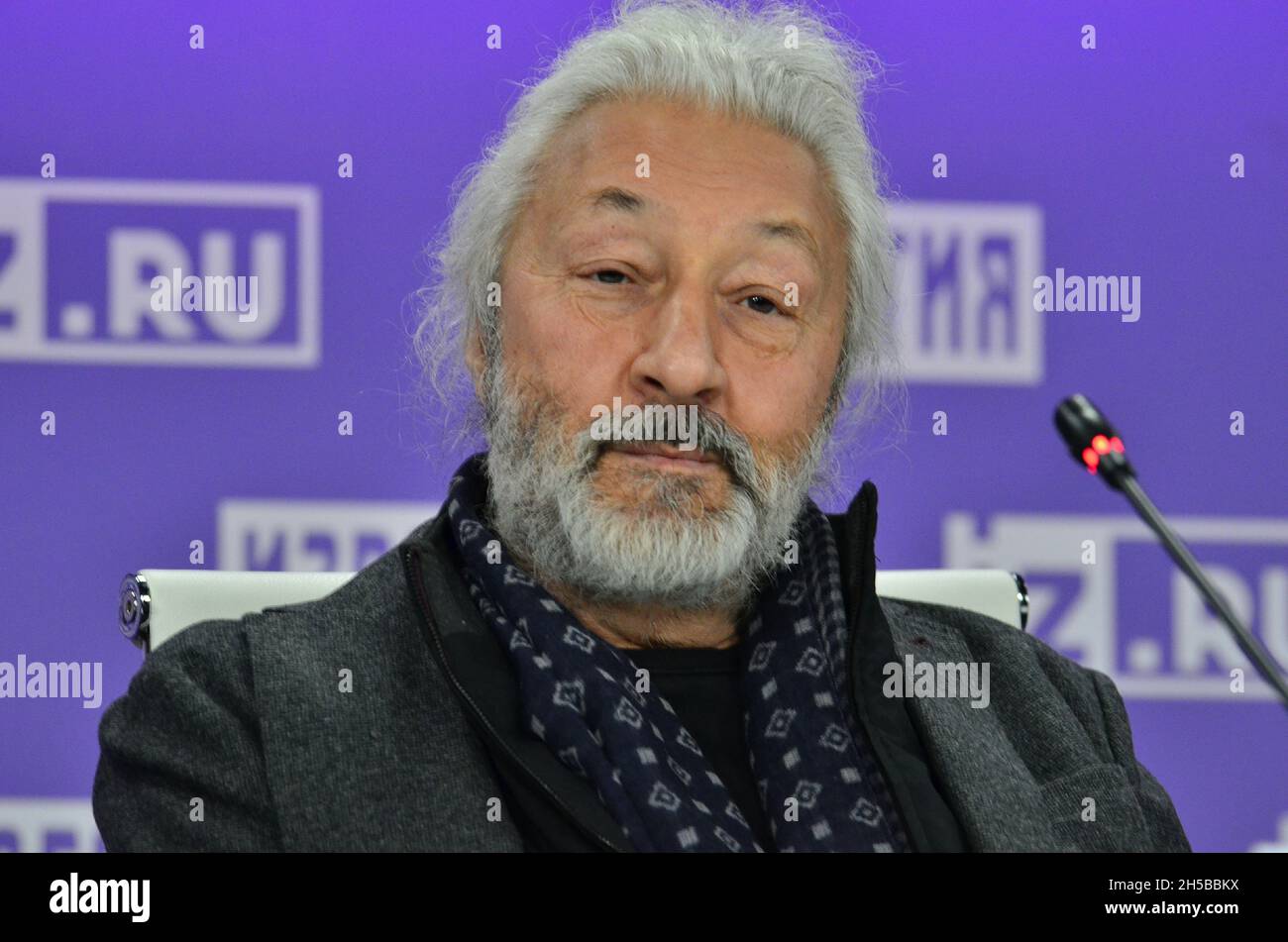 Press conference dedicated to the 70th anniversary of Stas Namin ...