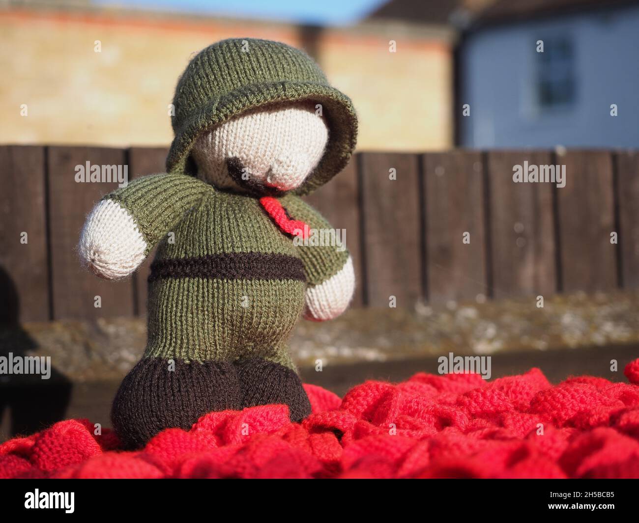 Crocheted post box topper hi-res stock photography and images - Alamy