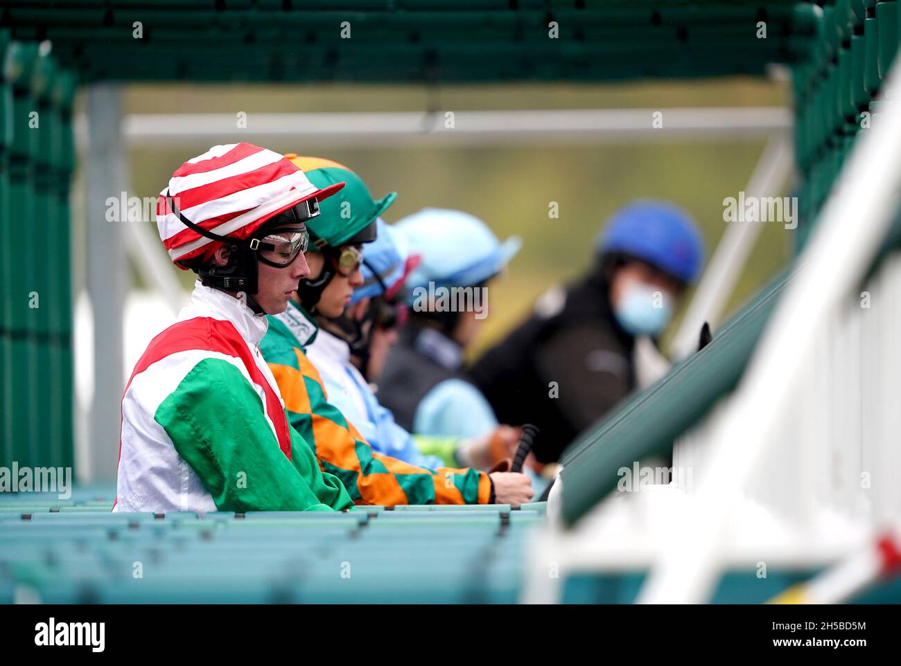 Jockey Rossa Ryan in the stalls ahead of the Betway Handicap at ...