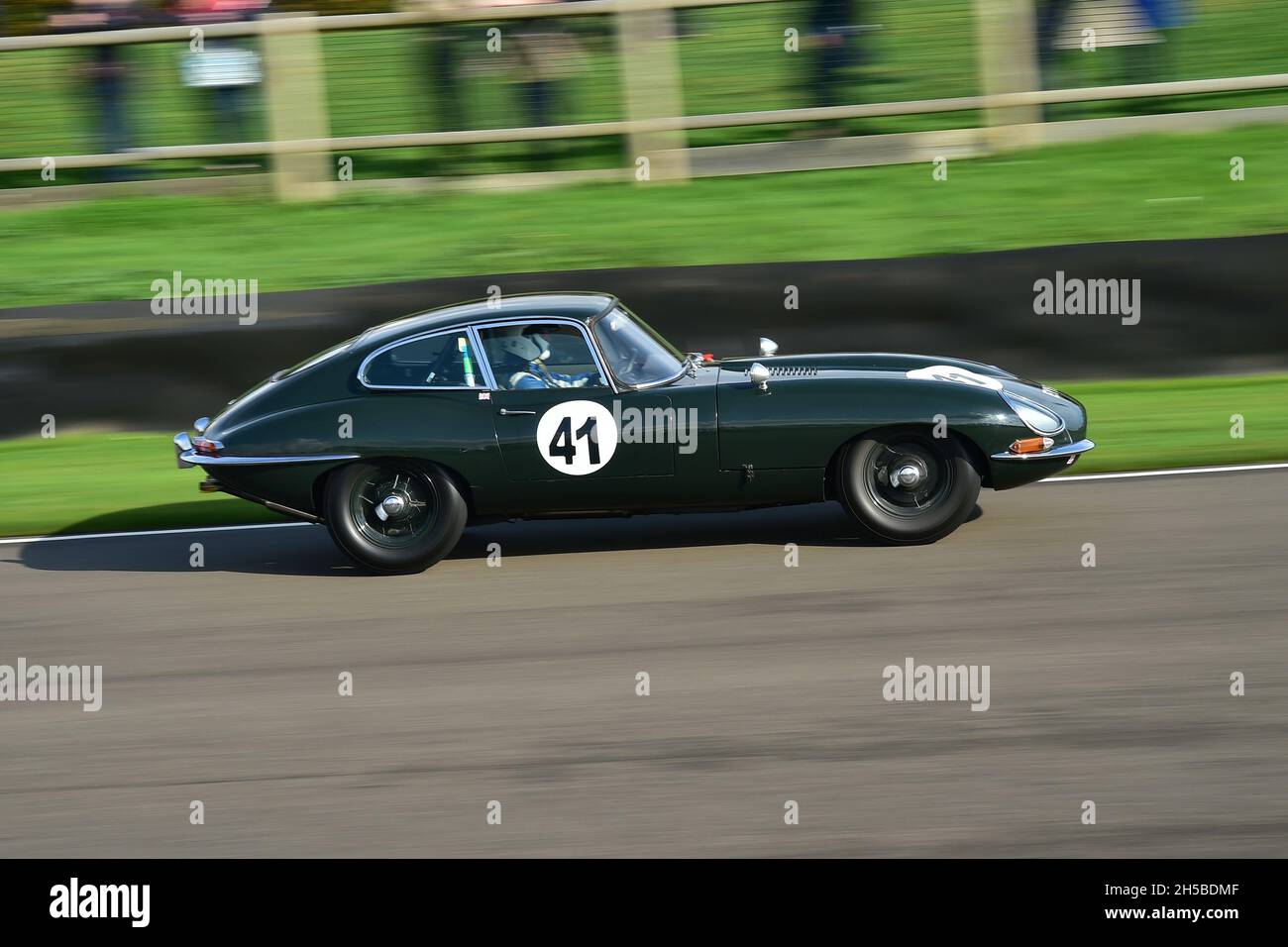 Michael Quinn, Jaguar E-Type FHC, Moss Trophy, Closed cockpit ...
