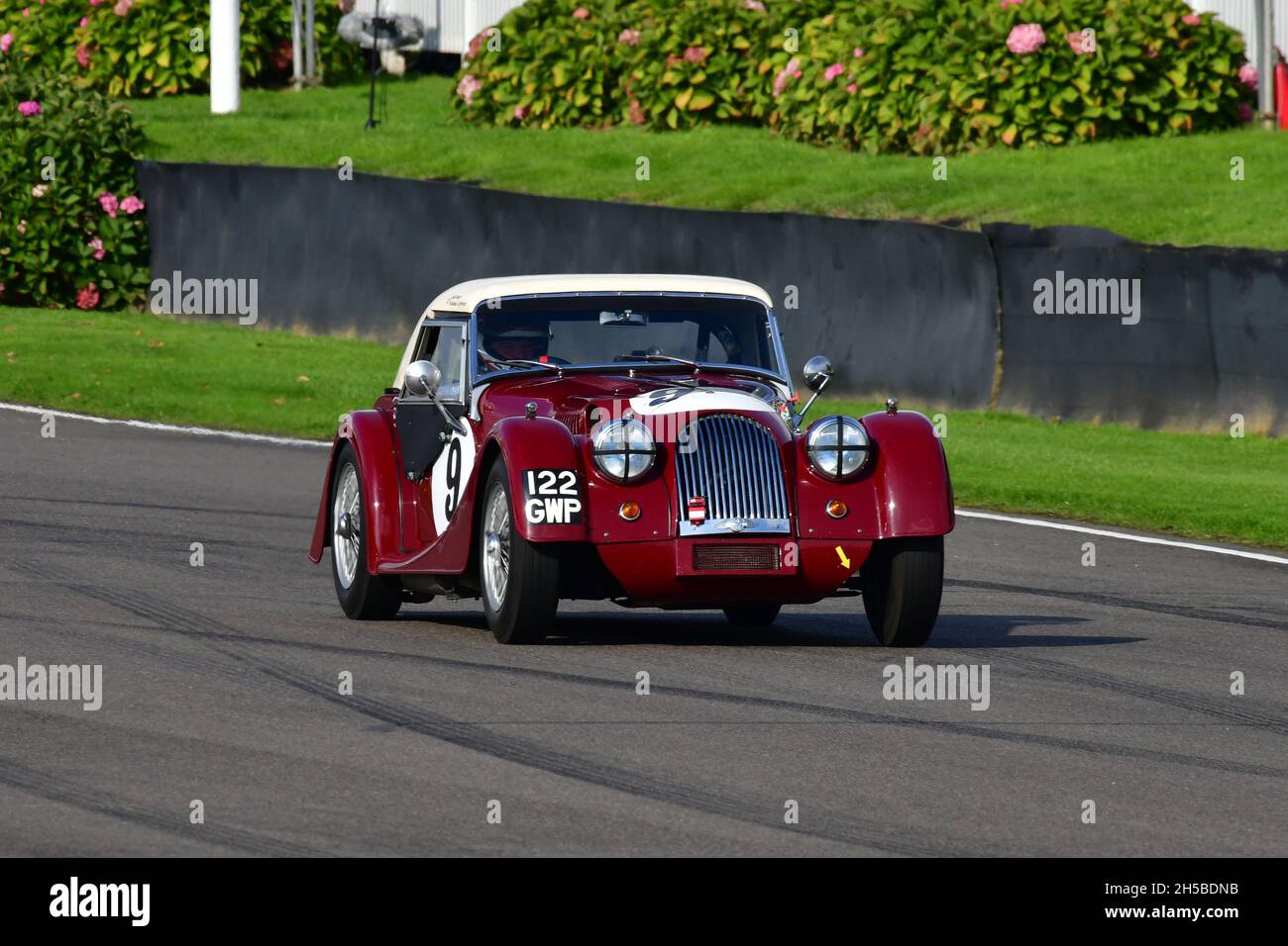 Gael Regent, Morgan Plus 4 Super Sports, Moss Trophy, Closed cockpit ...