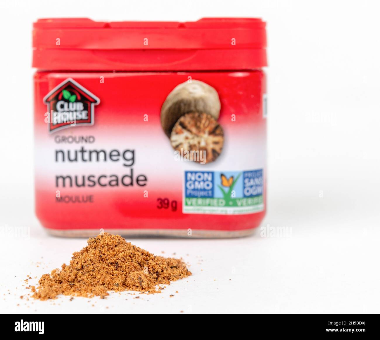 Nutmeg container hi-res stock photography and images - Alamy