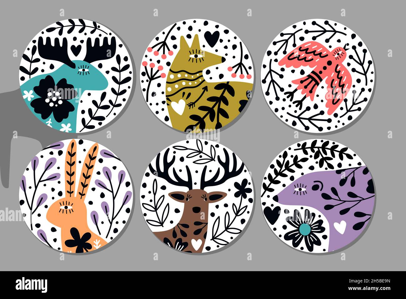 Nordic Animal Symbols