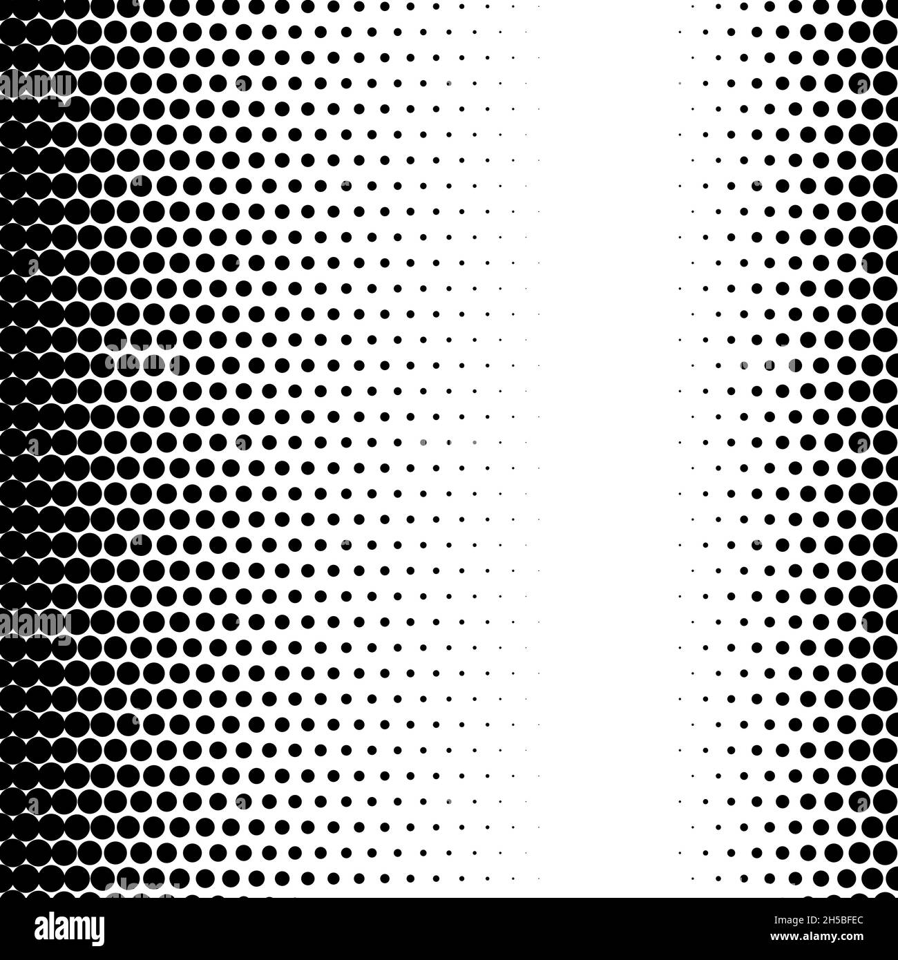 Halftone circle dots gradient texture pattern graphic raster effect ...