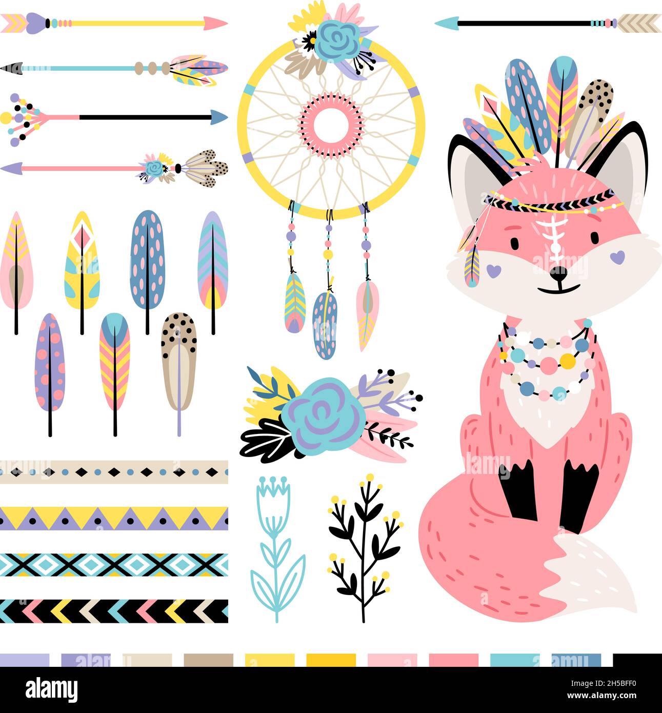 Flowering arrow Stock Vector Images - Alamy