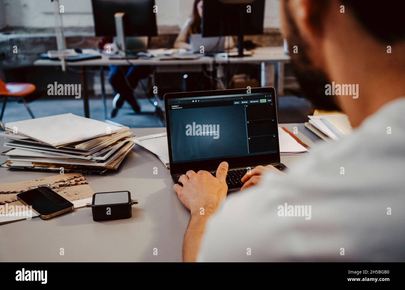 Coding equipment hi-res stock photography and images - Alamy