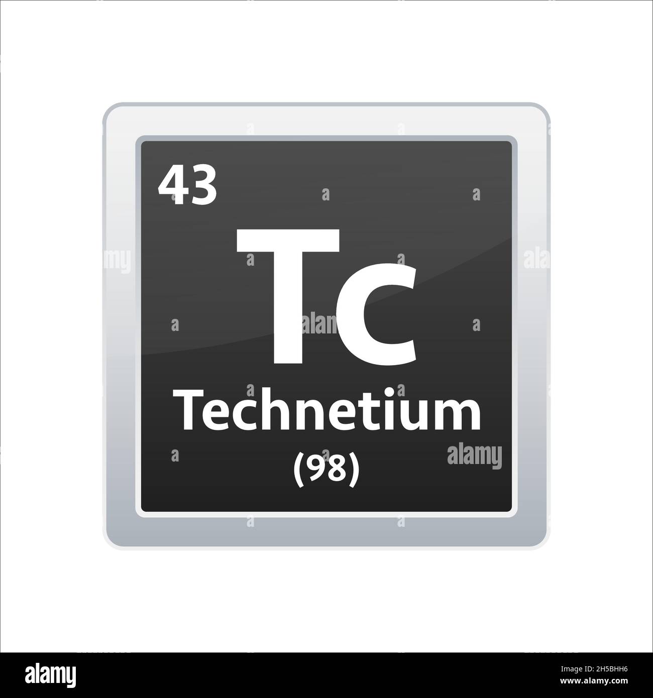 Technetium symbol Stock Vector Images - Alamy