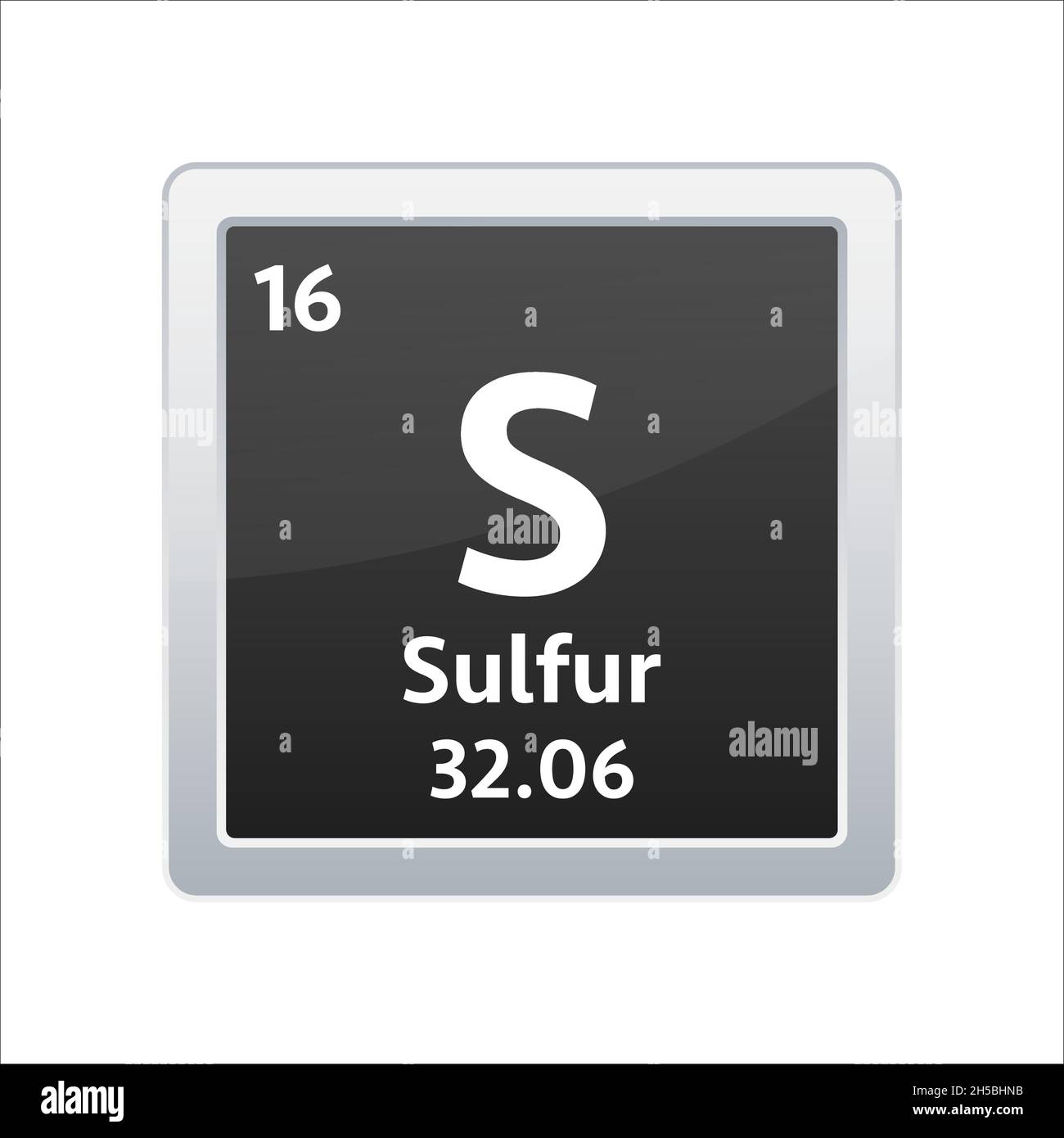 Sulfur material Stock Vector Images - Alamy
