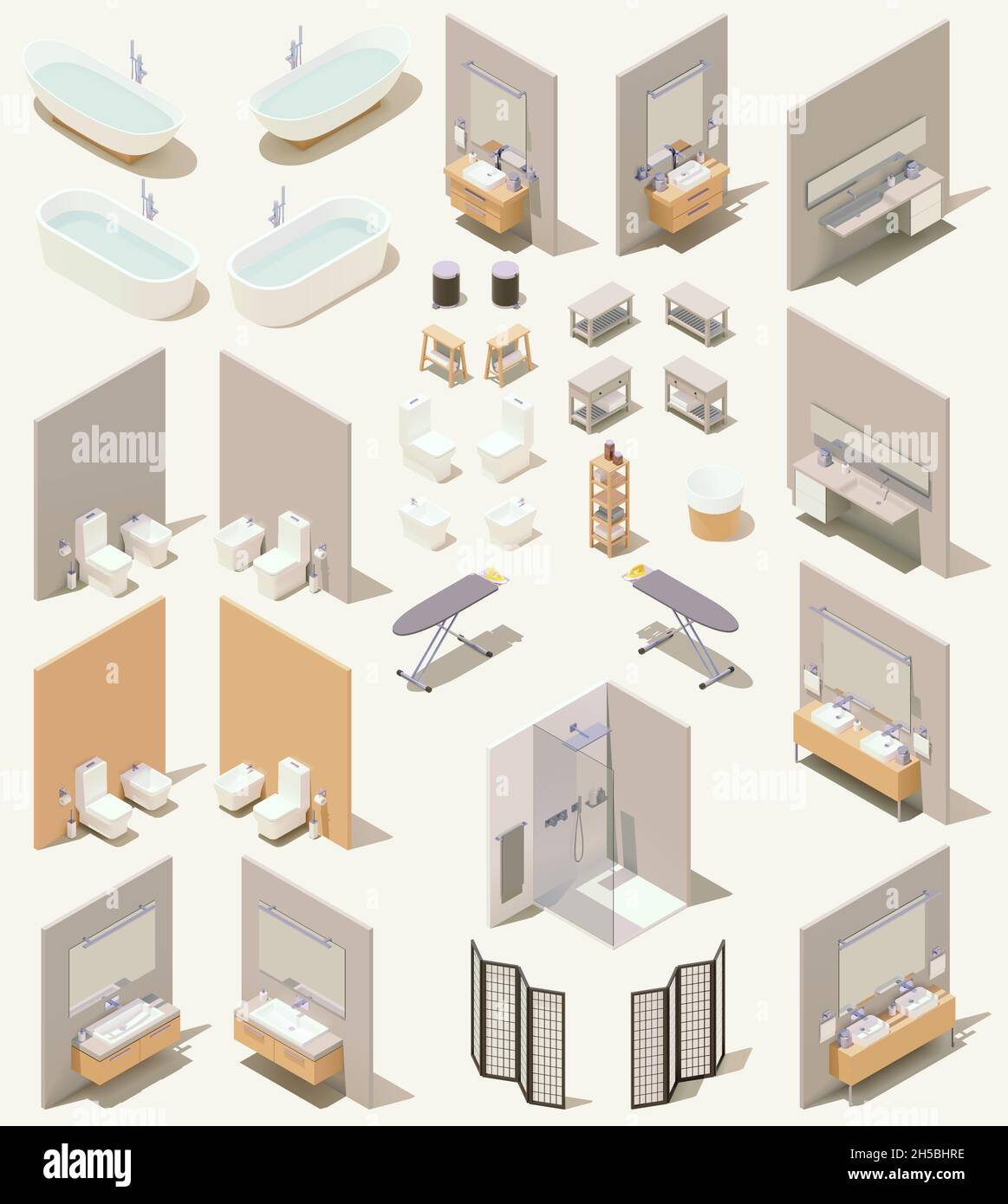 Enclosure Furniture Stock Vector Images Alamy