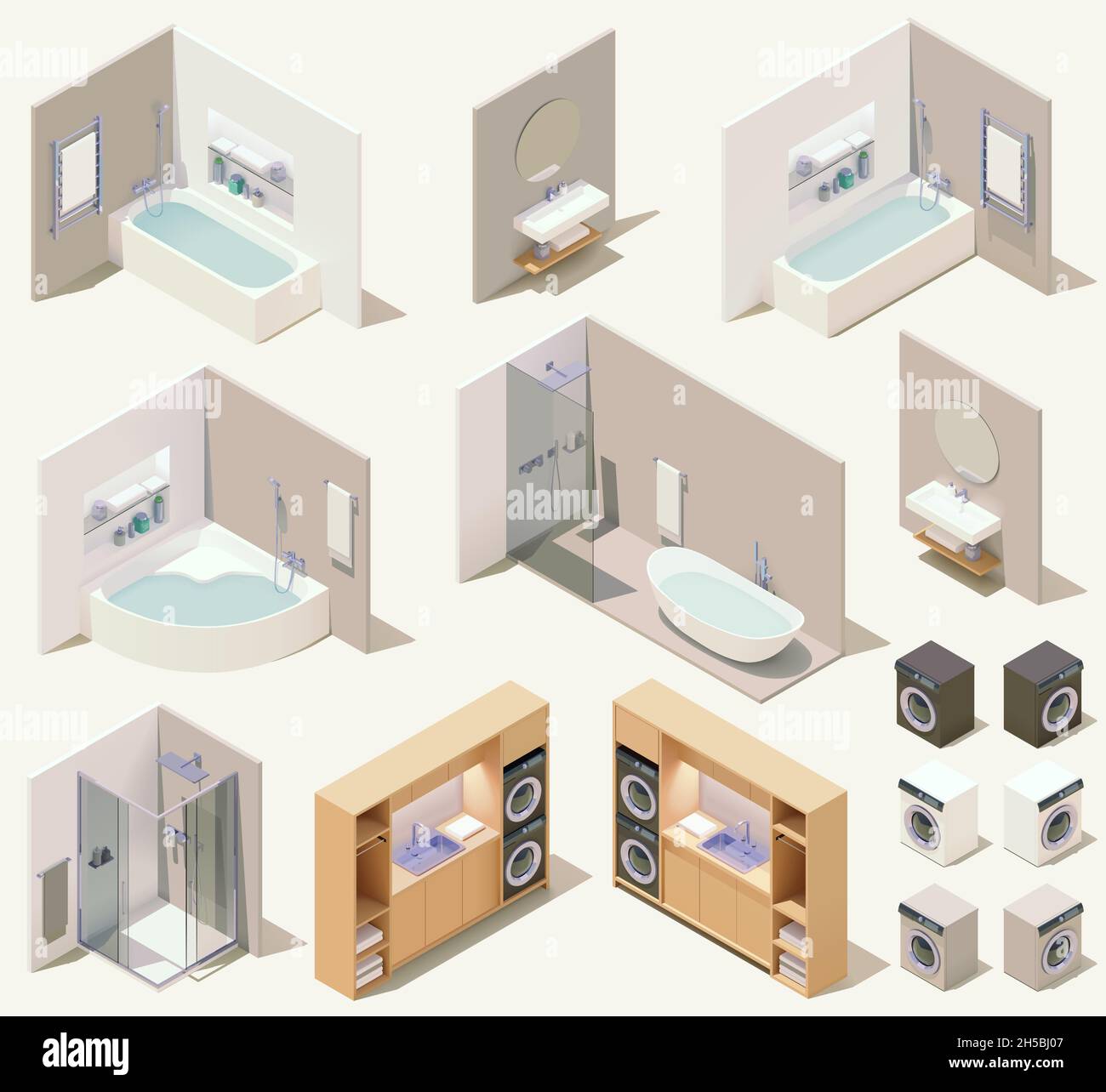 Sanitary fixtures Stock Vector Images - Alamy