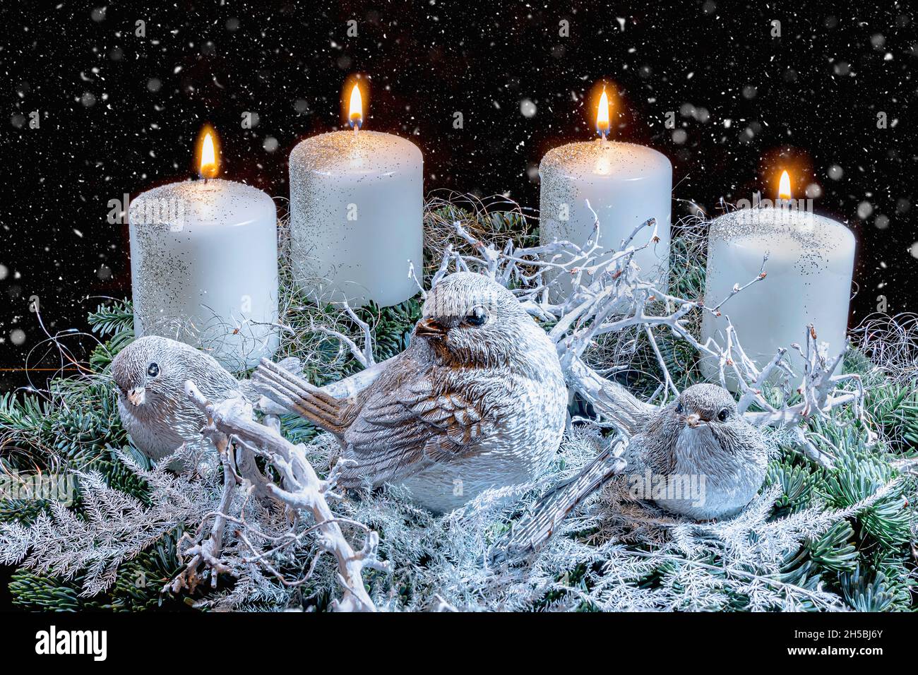 Abstract advent background hi-res stock photography and images - Alamy