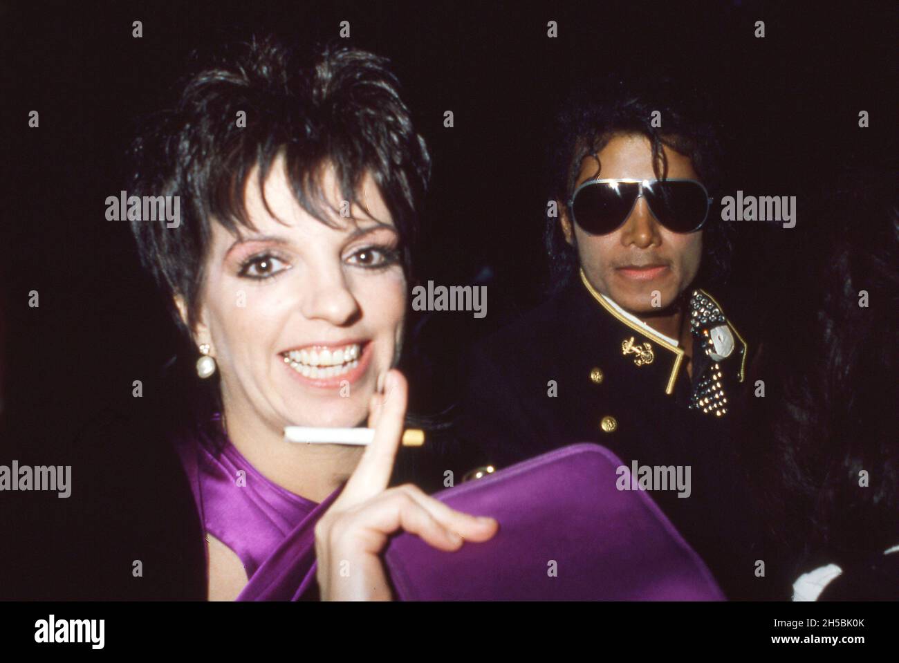 Michael Jackson And Liza Minnelli