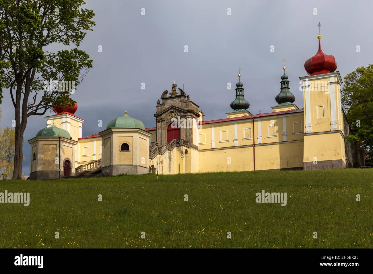 Monastery of the Mother of God Hedec, Eastern Bohemia, Czech Republic ...