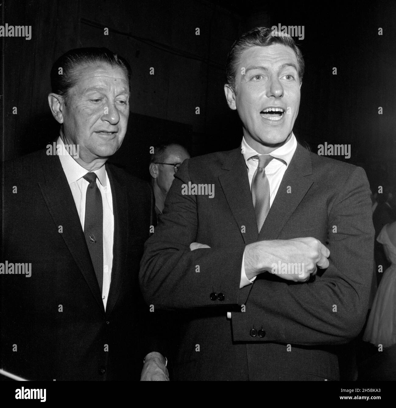Lawrence Welk and Dick Van Dyke Circa 1960's Credit: Ralph Dominguez ...