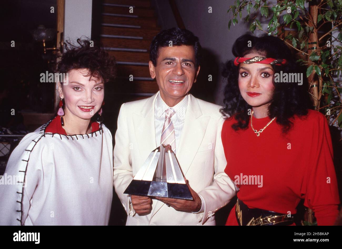Toni Basil, Casey Kasem and La Toya Jackson at the American Video ...