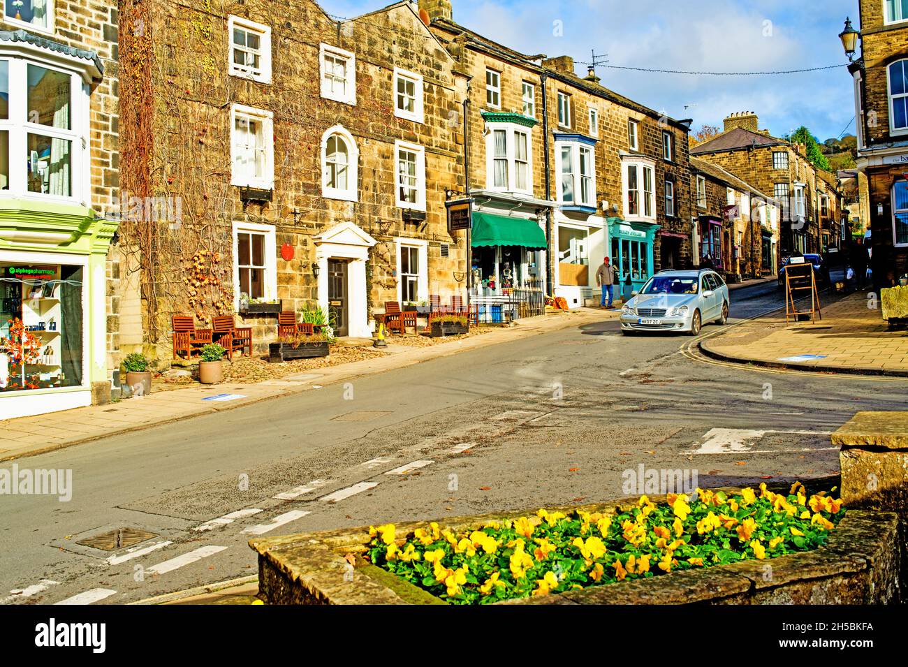 Pateley Bridge Nidderdale, England Stock Photo - Alamy