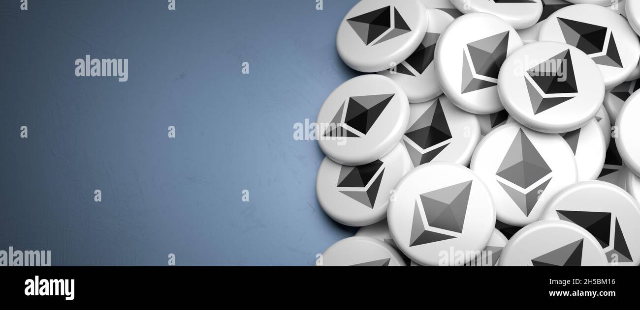 Ethereum logo hi-res stock photography and images - Alamy