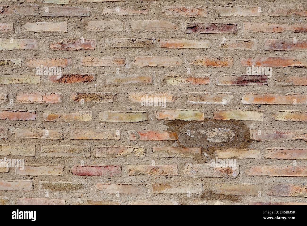 Brown misty brick wall for background or texture Stock Photo - Alamy