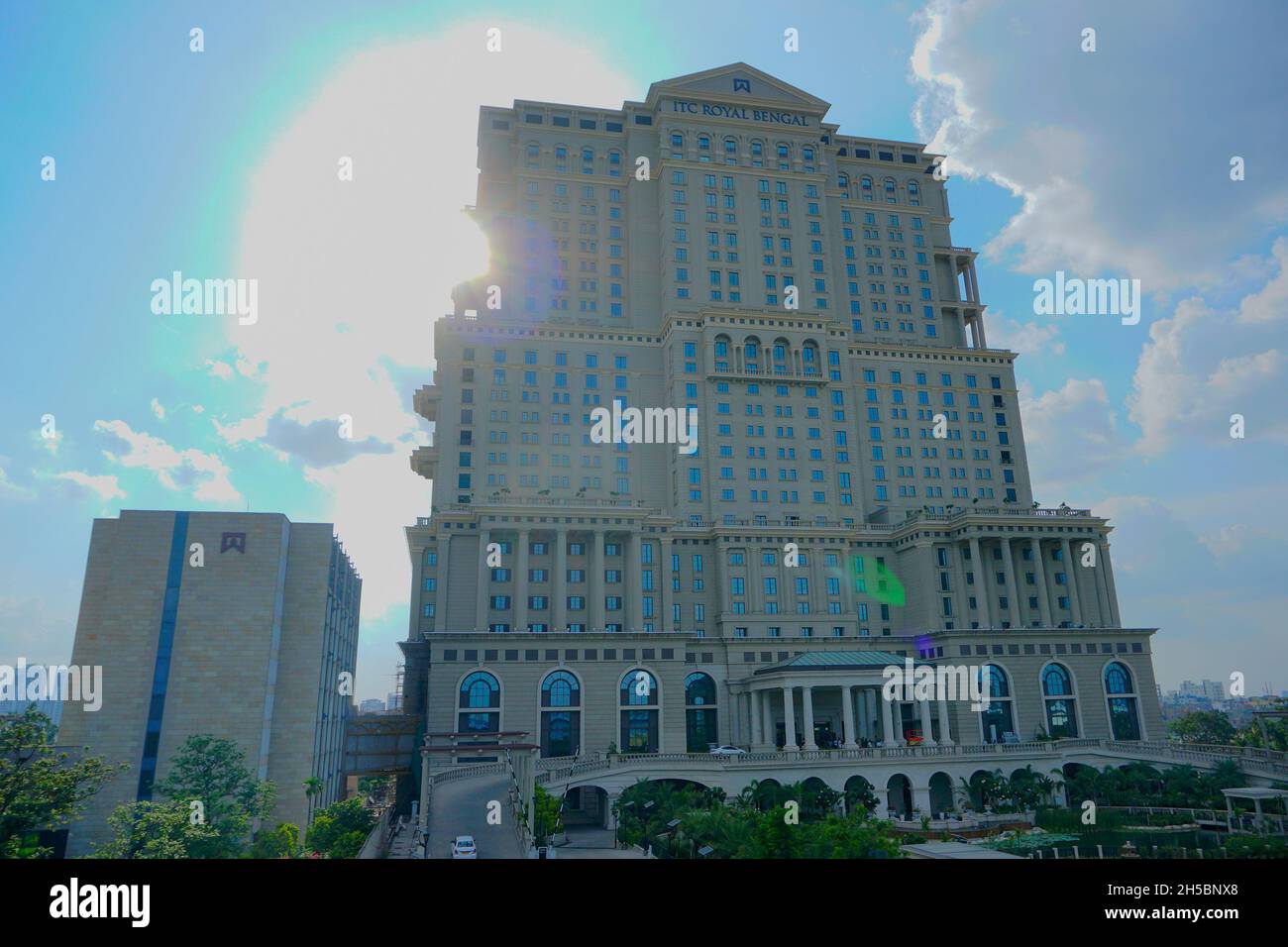 Kolkata, West Bengal, India - 20th July 2019 : View of ITC Sonar Bangla ...
