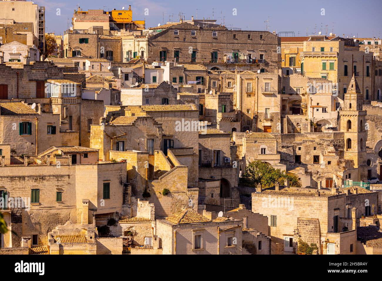 The ancient buildings of Matera in Italy - the cultural capital of ...