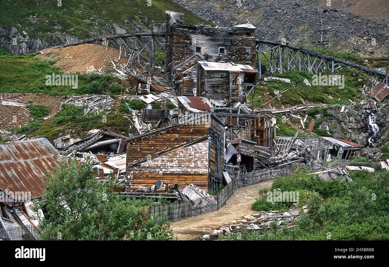 Independence Mine in Alaska 1998 Stock Photo - Alamy