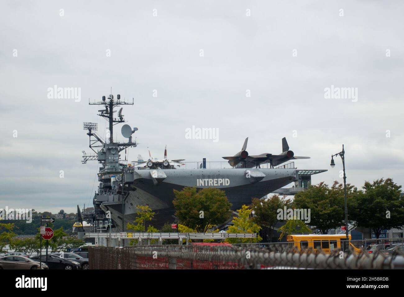 Intrepid Museum of air and space Manhattan NYC Stock Photo - Alamy