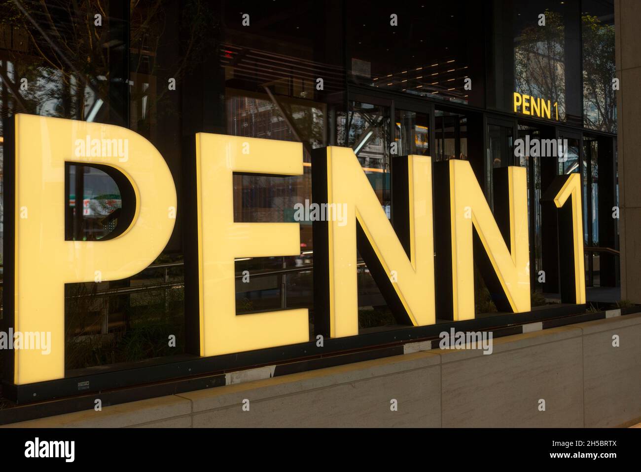 1 Penn Plaza skyscraper in Manhattan New York City Stock Photo - Alamy
