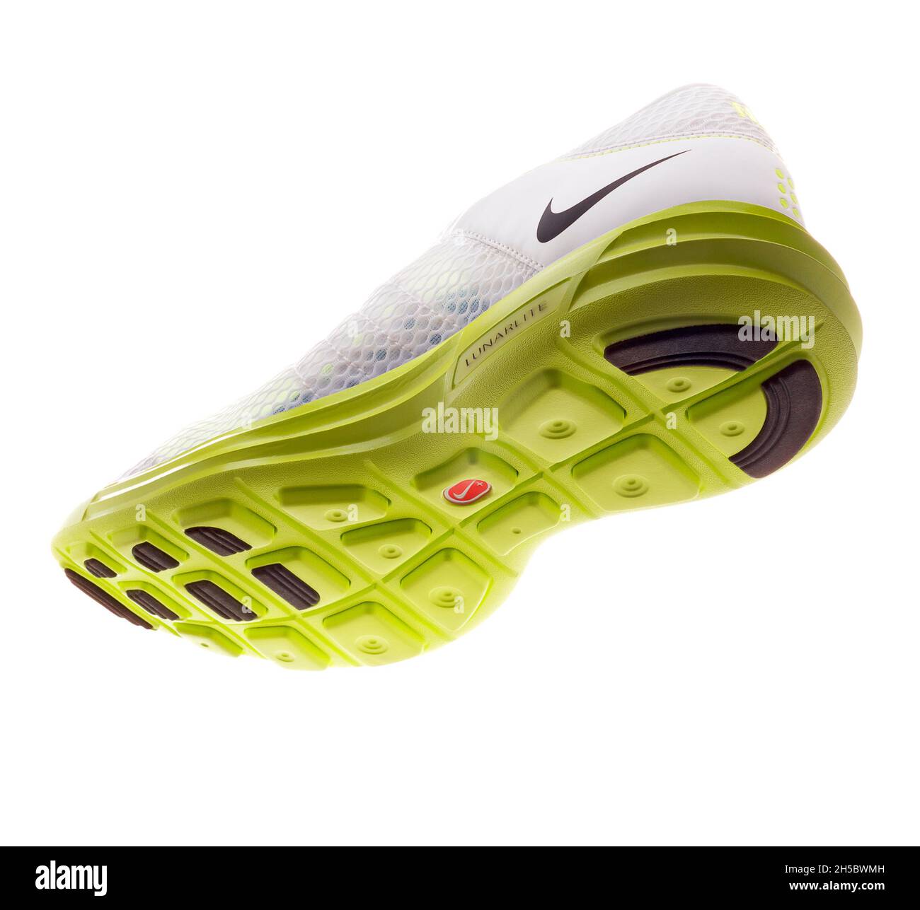 White nike trainer Cut Out Stock Images & Pictures - Alamy