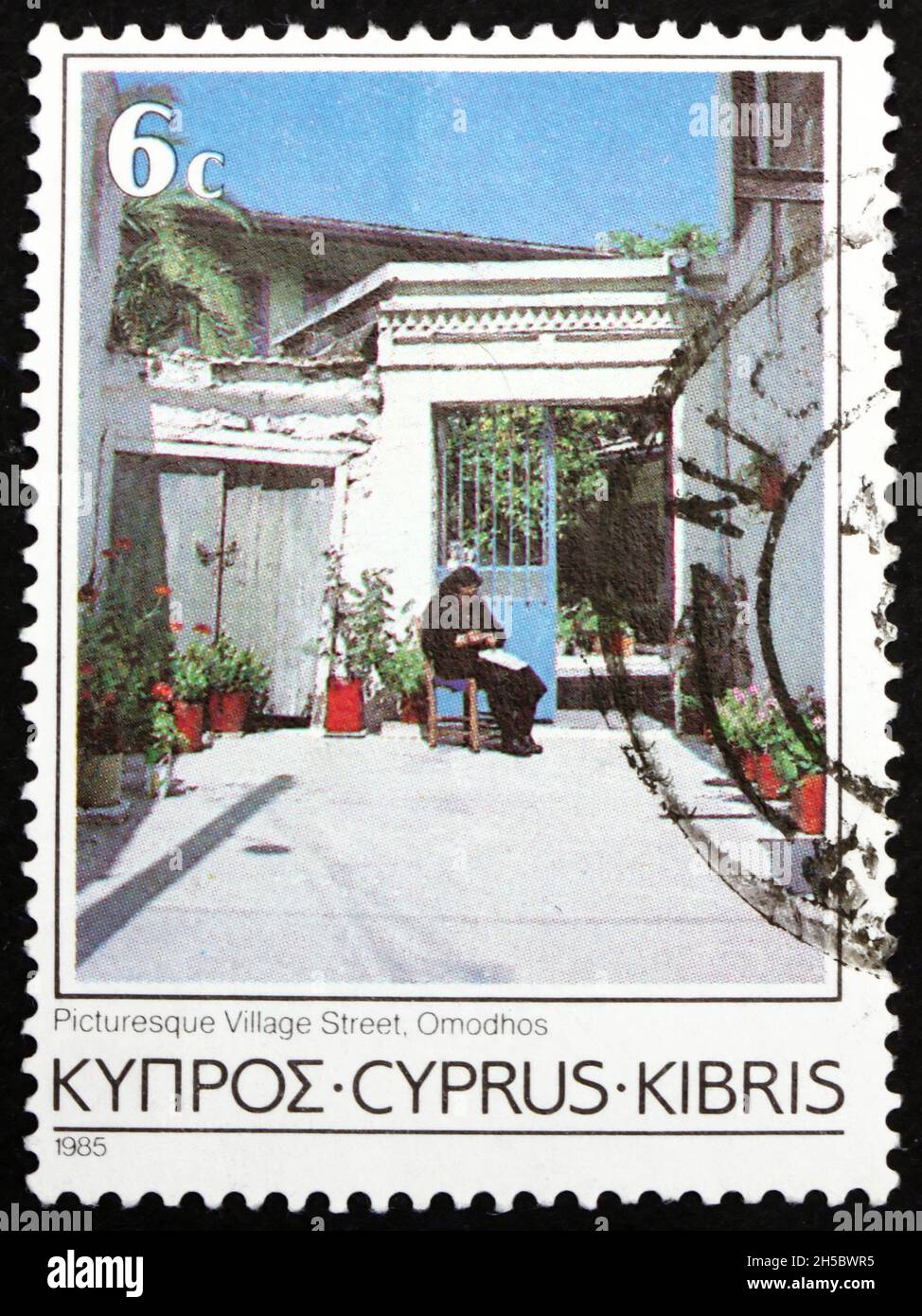 Cyprus postage stamp hi-res stock photography and images - Alamy