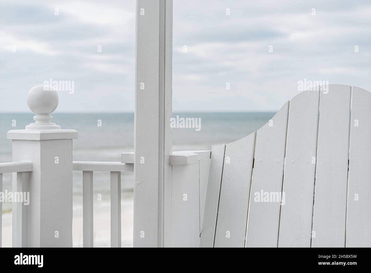 Seaside, Florida white pastel railing balusters wooden new urbanism ...
