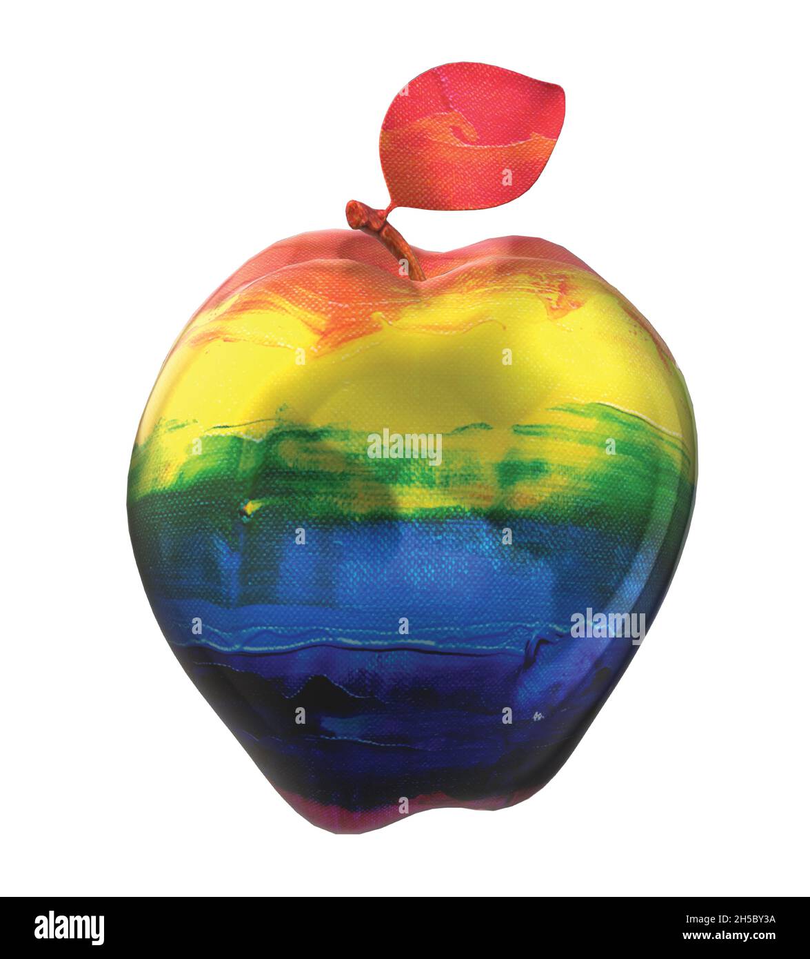 Rainbow Apple Fruit